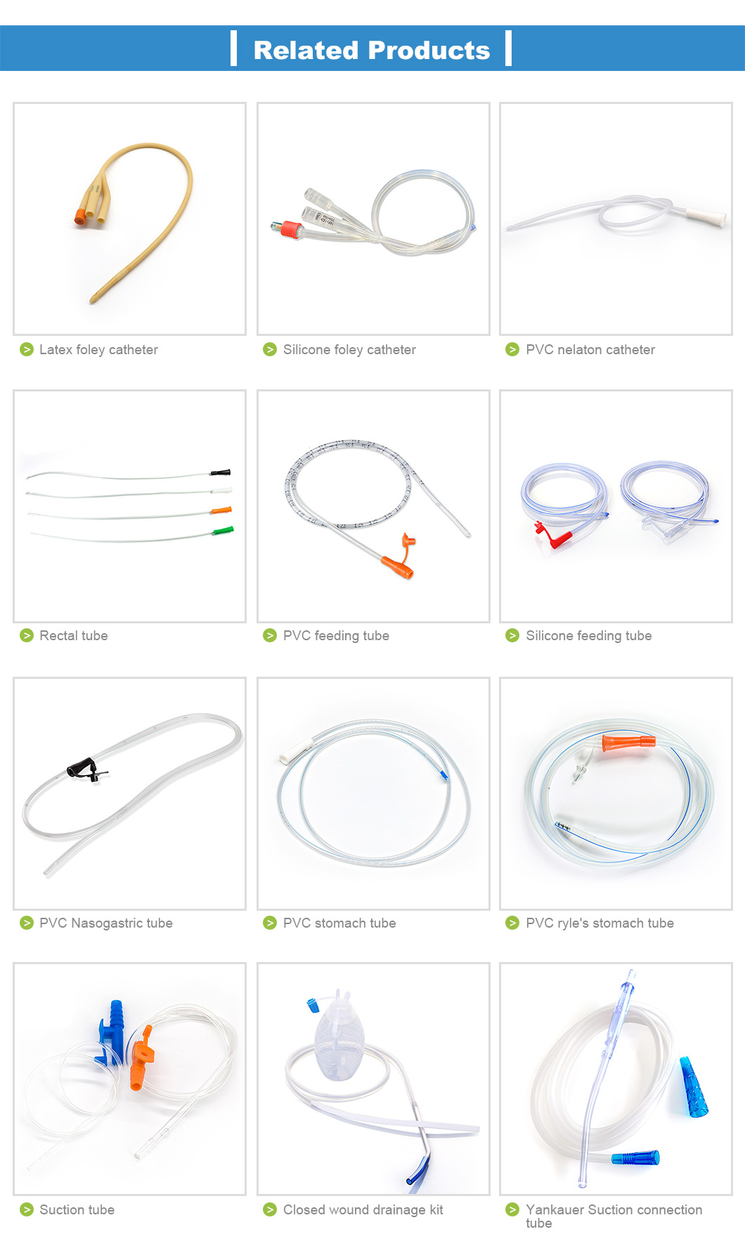 Disposable PVC Gastric Decompression Stomach Drain Tube from China ...